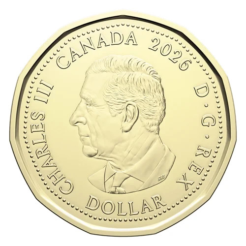 Canada 2026 FIFA World Cup 2026 $1 One Dollar Colourized Loonie Coin ...