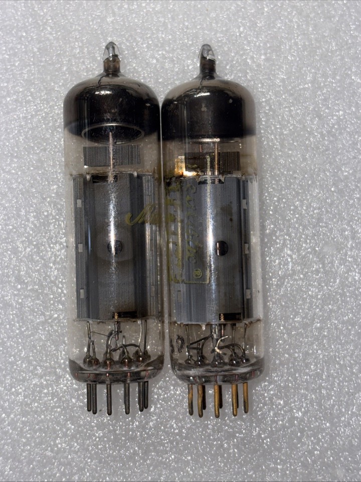 Pair Mullard 10M Master Series 6BQ5/EL84 Blackburn Amplitrex Tested ...