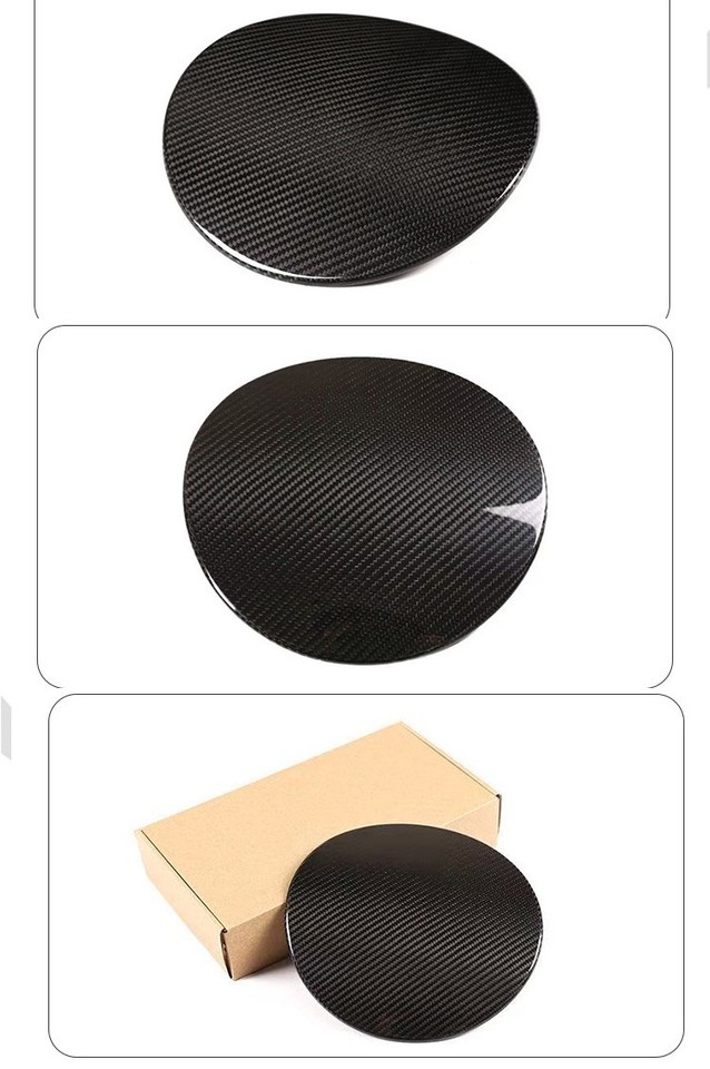 Carbon Fiber Car Exterior Fuel Tank Cover Trim For Toyota GR Supra A91 ...