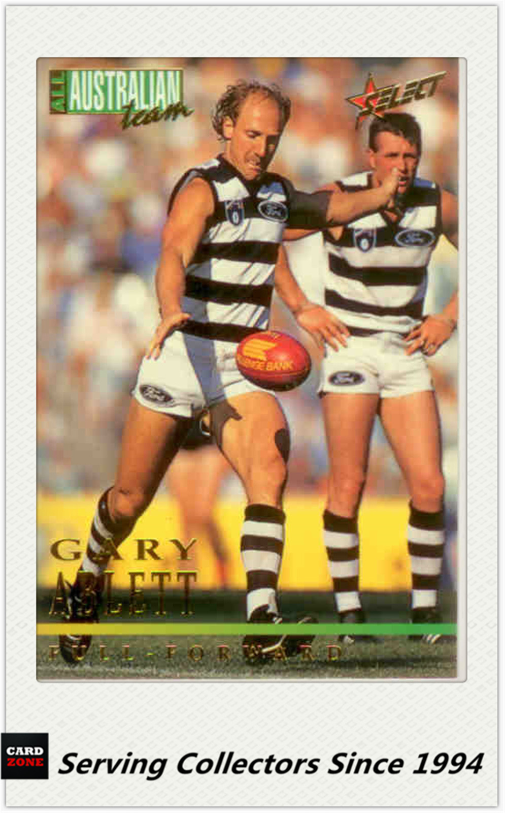 1995 Select AFL Series 1 All Australia Team Card Full Geelong Team Set ...
