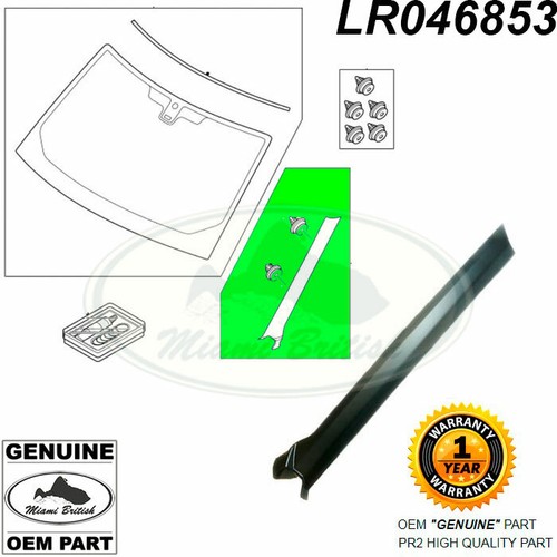 LAND ROVER MOULDING "A" PILLAR OUTER FINISHER SATIN BLACK LH LR3 LR4 ...