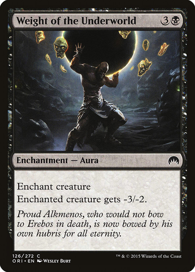 Weight of the Underworld 126 Magic Origins for sale | eBay