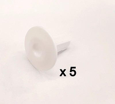 Plastic Hole Tidy Wall Grommet Cover Single Coax Aerial Cable Entry ...