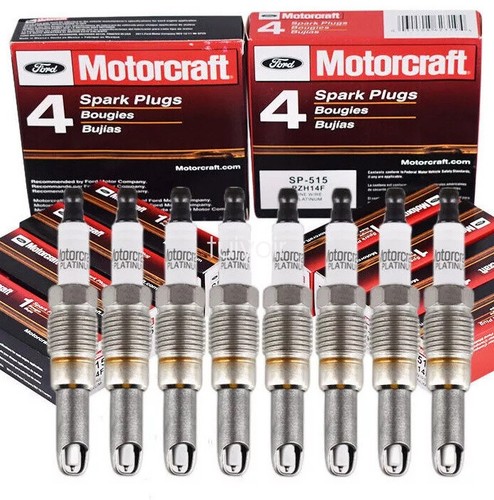 8Pcs Platinum Spark Plugs SP-515 PZH14F For Motorcraft Ford F150 5.4L ...