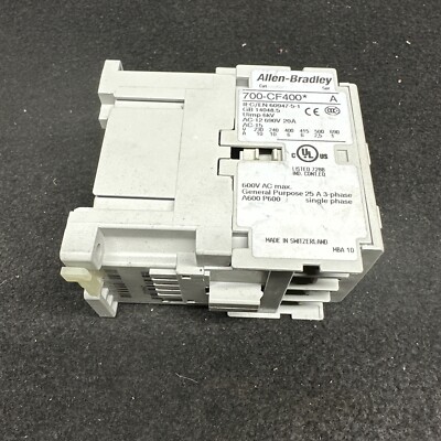 ALLEN BRADLEY 700-CF400 A MAGNETIC CONTACTOR (st1017) | eBay