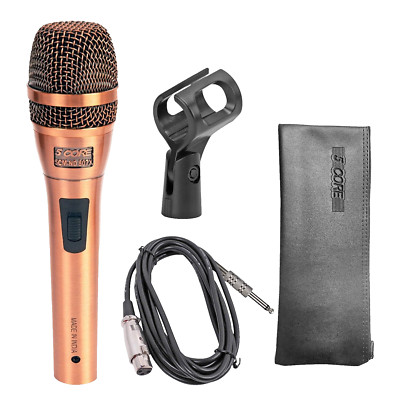 5Core Microphone Pro Neodymium Dynamic Mic XLR Audio Cardiod Karaoke w ...