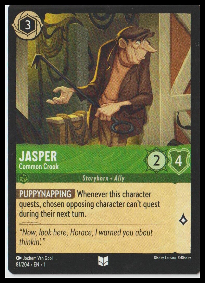 The First Chapter #81/204 Jasper - Common Crook non/foil | eBay