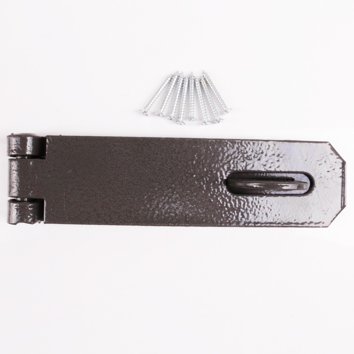 6" HEAVY DUTY HASP & STAPLE Garden Gate/Garage/Hut/Shed Outdoor ...