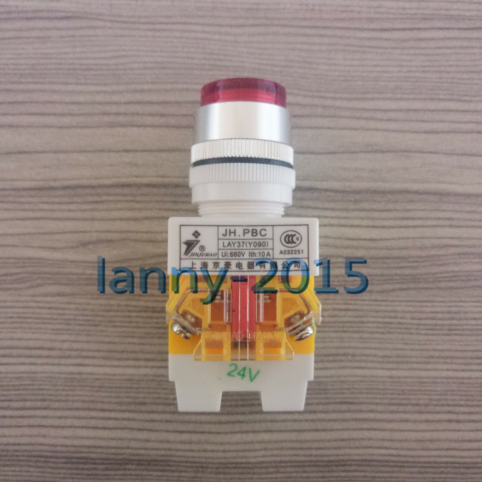 1PC LAY37 PBC Y090-11D illuminated since the reset button switch 22MM ...