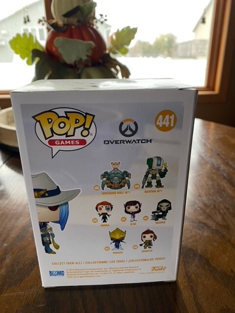 FUNKO POP ASHE OVERWATCH LIMITED EDITION EXCLUSIVE 441 889698447829| eBay