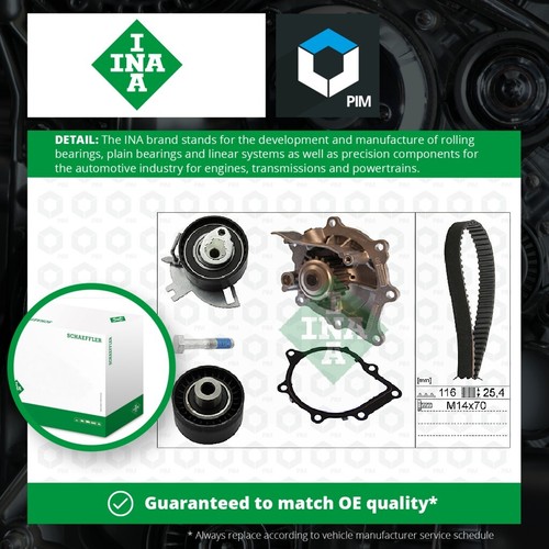 INA 530069130 Timing Belt/Water Pump Kit for sale online | eBay