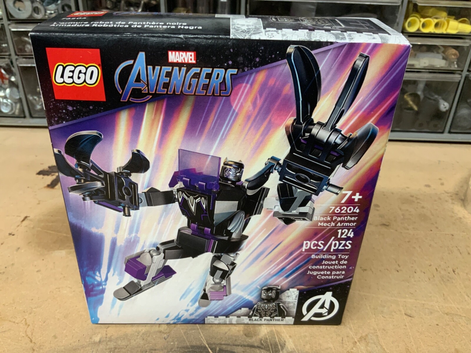 LEGO 76204 Marvel Avengers Black Panther Mech Armor NEW in Sealed Box ...