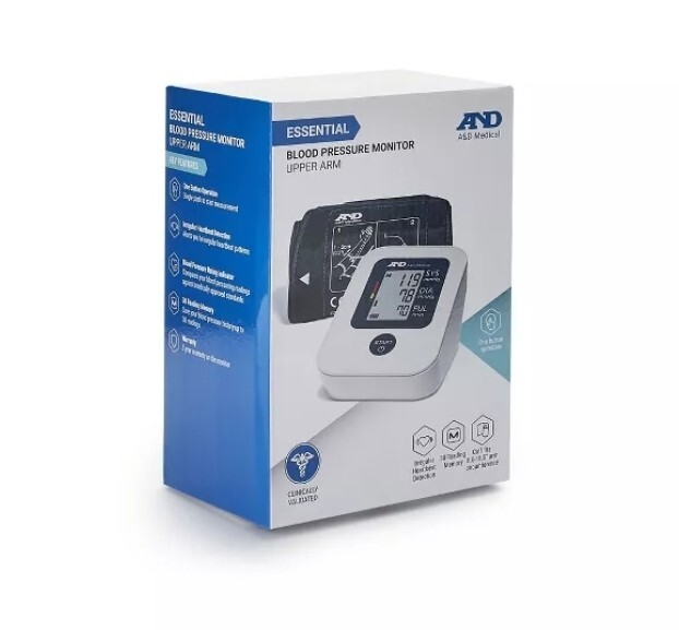 A&D Medical UA-651 Upper Arm Deluxe Blood Pressure Monitor with Wide ...