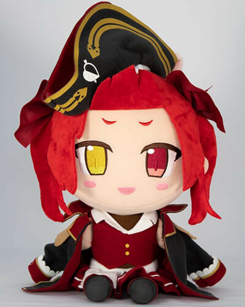 Hololive × TSUKUMO Houshou marine Plush Doll Vtuber 250mm Official 2021 ...