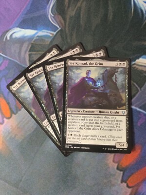 Syr Konrad, the Grim x 4 | 7% Off 2+ | Karlov Manor | NM | MTG | eBay