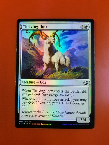 1x Thriving Ibex | FOIL | Kaladesh | MTG Magic Cards | eBay