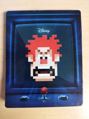 Disney Wreck-It Ralph Steelbook (4K Ultra HD, Blu-ray, 2012) DAMAGE ...