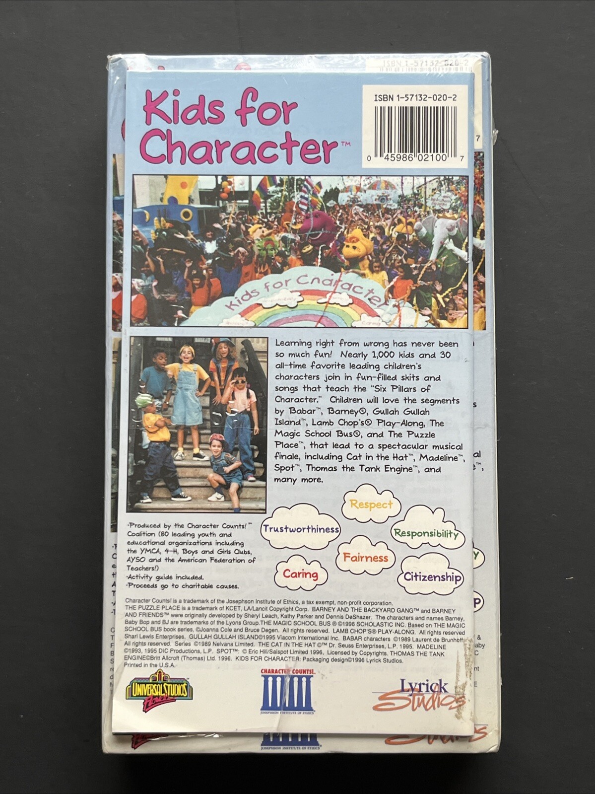 Kids for Character (VHS) for sale online | eBay
