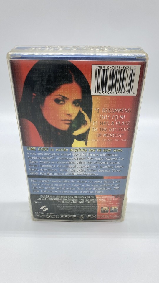 Time Code - VHS VCR Movies Saffron Burrows, Mike Figgis *Tested ...