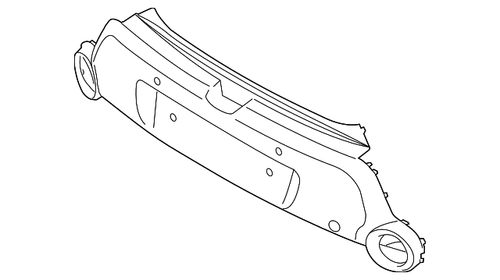 Genuine Kia Bumper Cover 86611-B2110 | eBay