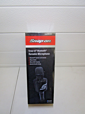 Snap On SSX22P157 Bluetooth Karaoke Microphone New Sealed Free Shipping ...