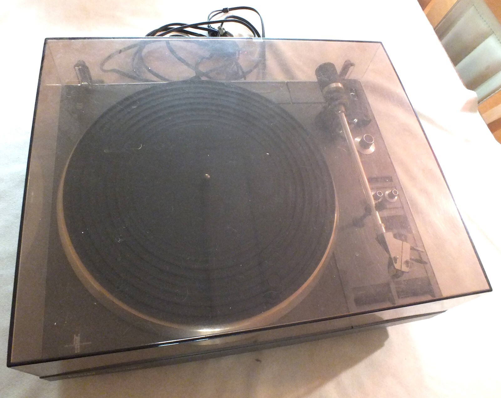 Vintage Philips Electronic 777 Direct Control Record Player Turntable ...