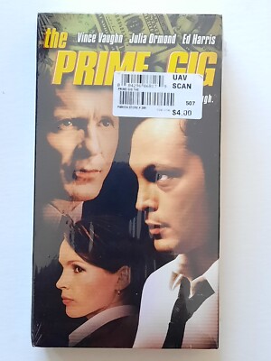 NEW Sealed VHS "The Prime Gig" Vince Vaughn, Julia Ormond, Ed Harris ...