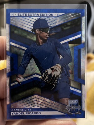 2023 Panini Elite Extra Edition Blue FOTL Yandel Ricardo 06/16 #105 ...