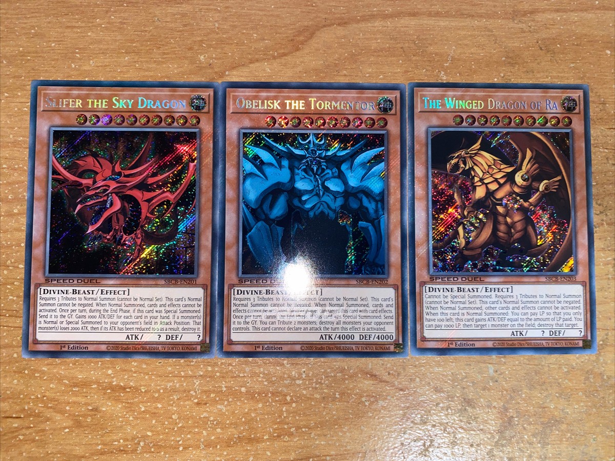 Egyptian God Cards Combined