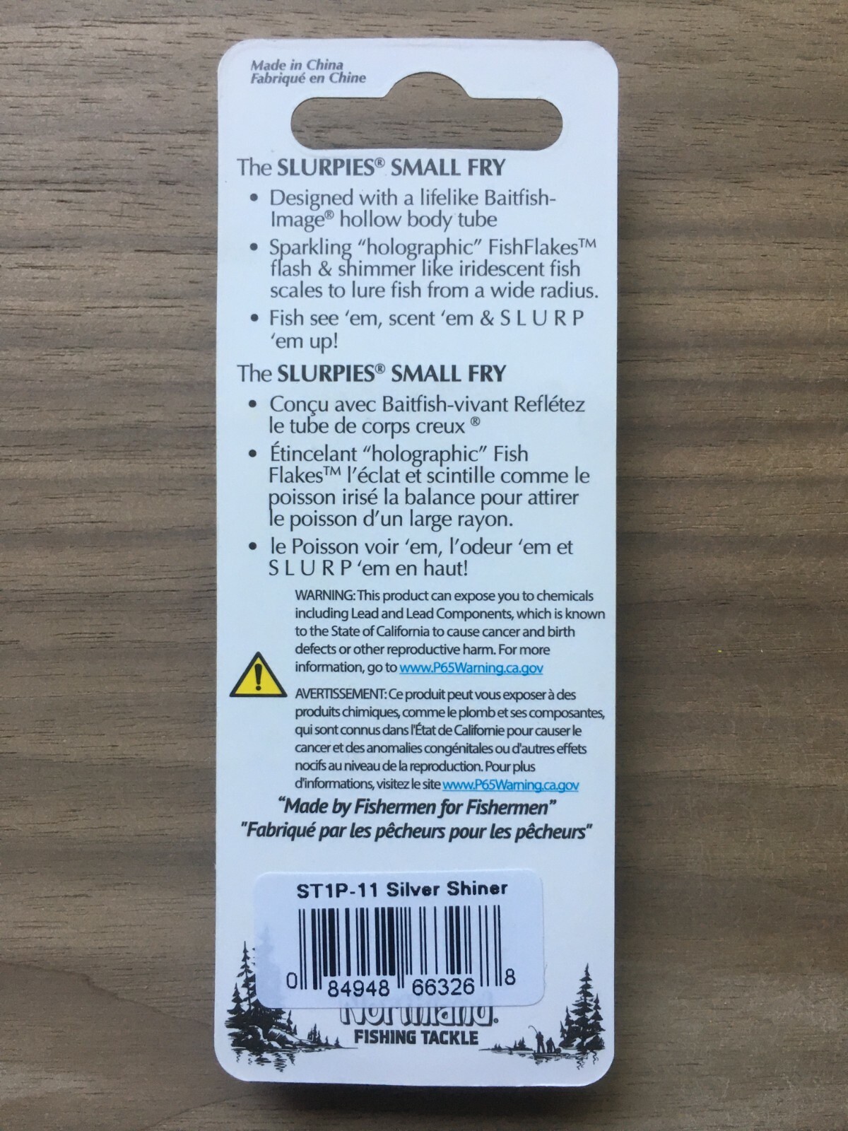 Northland Fishing Tackle - Slurpies® Small-Fry - Silver Shiner - 1/32 ...