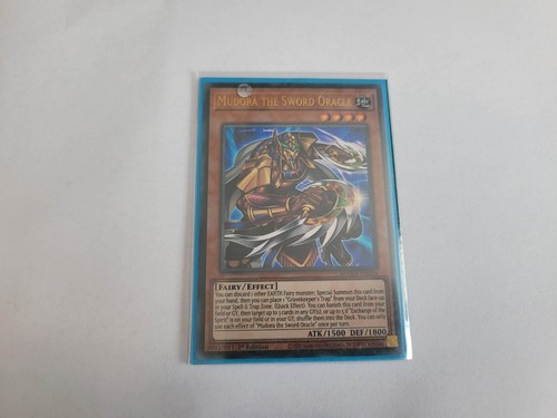 Mudora the Sword Oracle MAMA-EN026 Ultra rare NM Yugioh | eBay