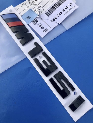 Logo BMW M135I M 135I Black Original Badge 51142472850 E81 E82 E88 E87 ...