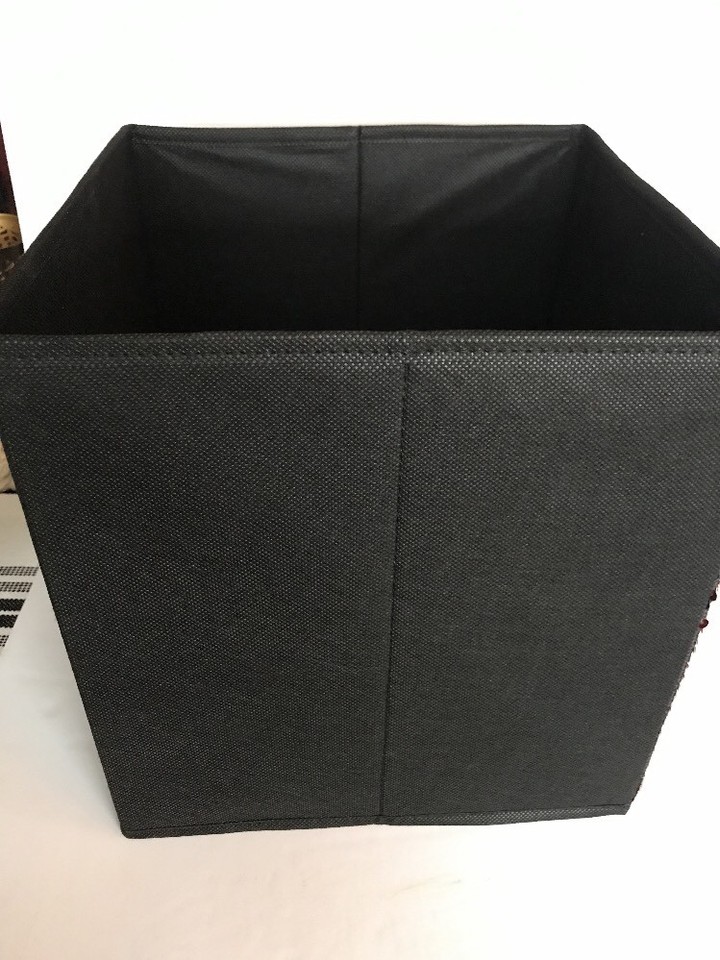 Mainstays SNOW FLAKE Sequin Collapsible Storage Bin (10.5 x 10.5) | eBay