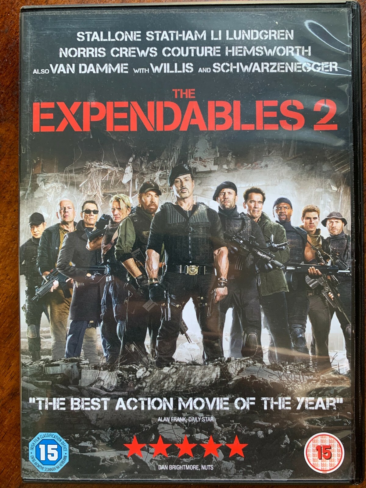 The Expendables 2 Dvd