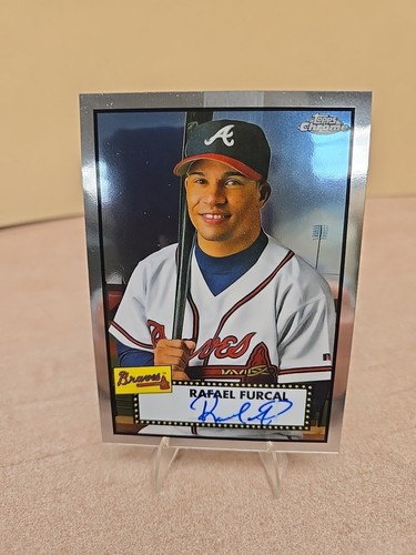 RAFAEL FURCAL 2021 TOPPS CHROME ON CARD AUTO | eBay
