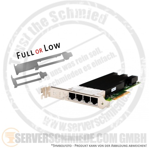 Intel Original X710-T4 10GbE 1GbE Converged Network 10 Gigabit LAN ...