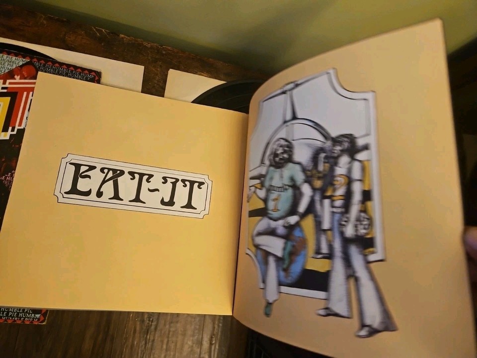 HUMBLE PIE "Eat It" 1973 Live Album A&M SP3701 Gatefold 2LP Vinyl ...