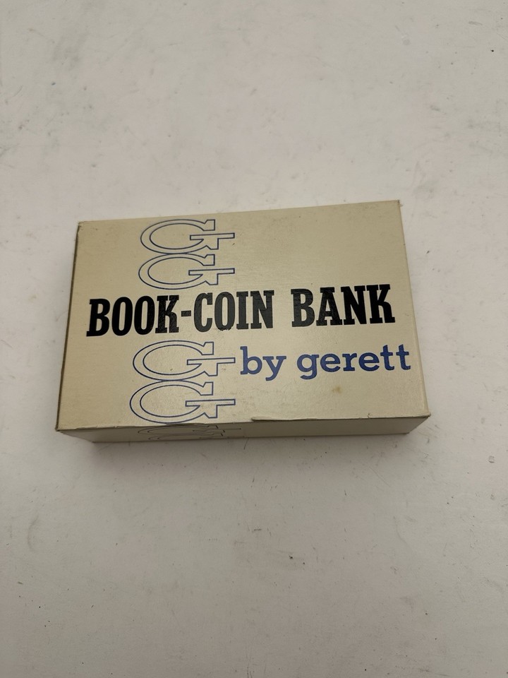 Vintage Aetna Life Insurance Company Coin Book Piggy Bank w Key New In ...