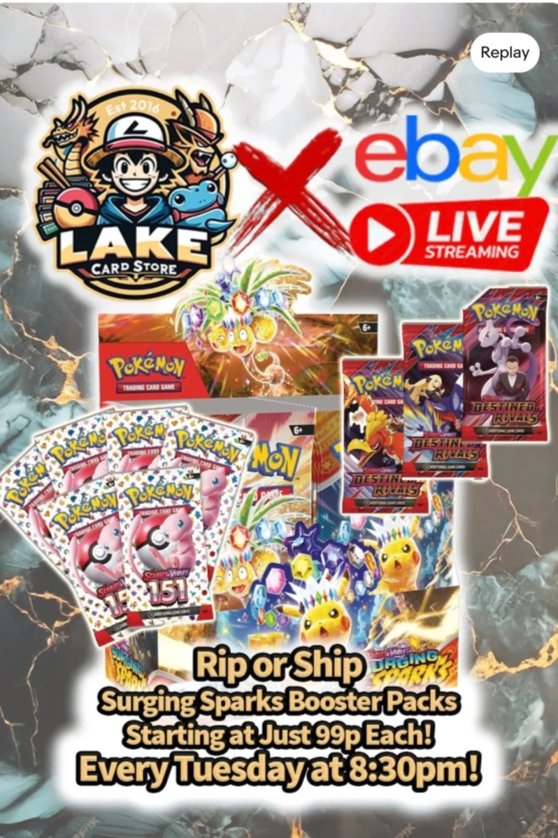 Surging Sparks, Paldea Evolved, Fusion Strike, 151 & Destined Rivals ...