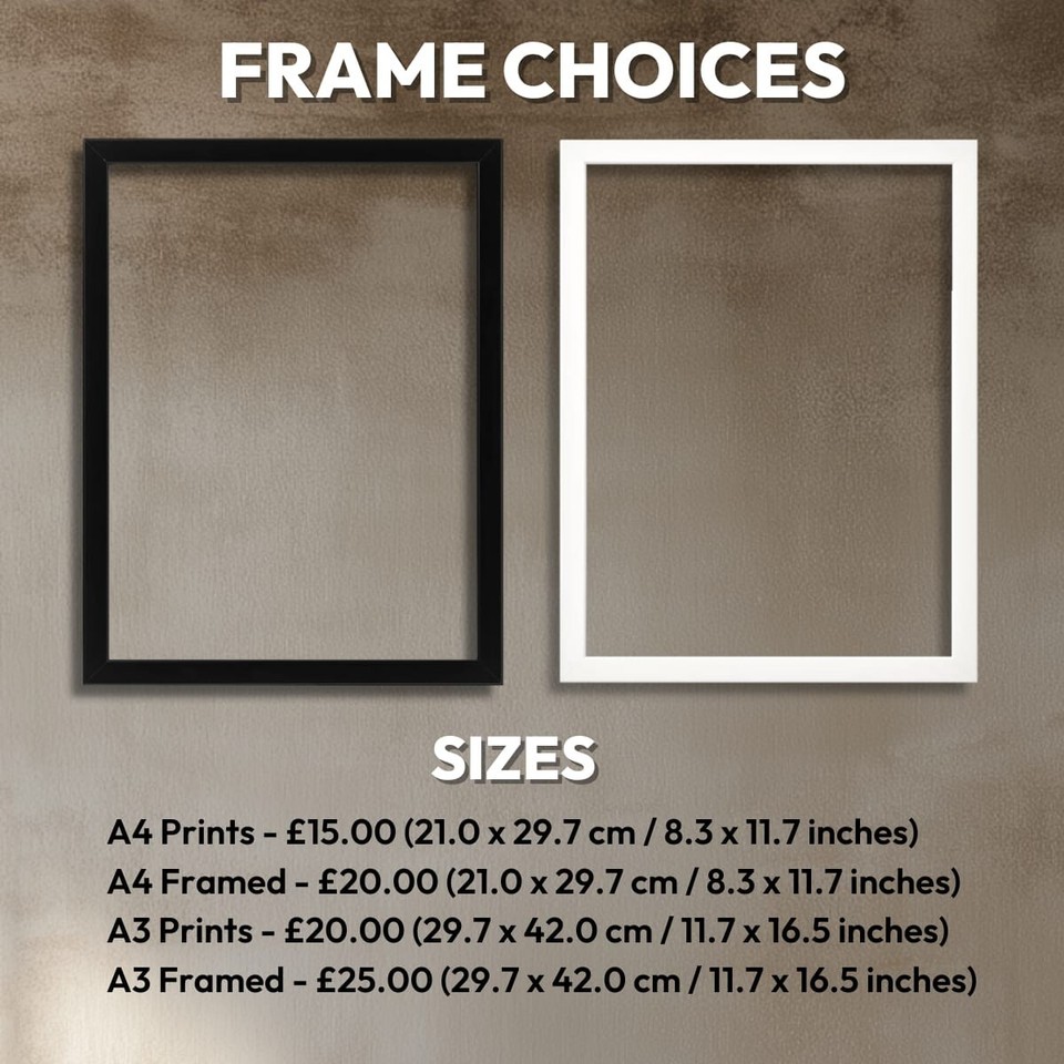 Majestic Stag Wall Art Print Woodland Deer Artwork Rustic Nature Stag ...