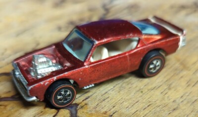 1969 Hot Wheels Redline King Cuda Red w White Interior NICE | eBay