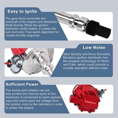 8362 HEI Performance Distributor 9000RPM For Chevy 305 350 400 Small ...