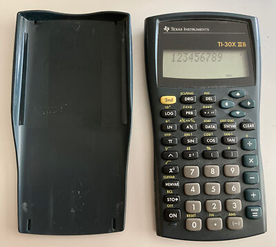 Used Texas Instruments TI-30X IIB Scientific Calculator | eBay