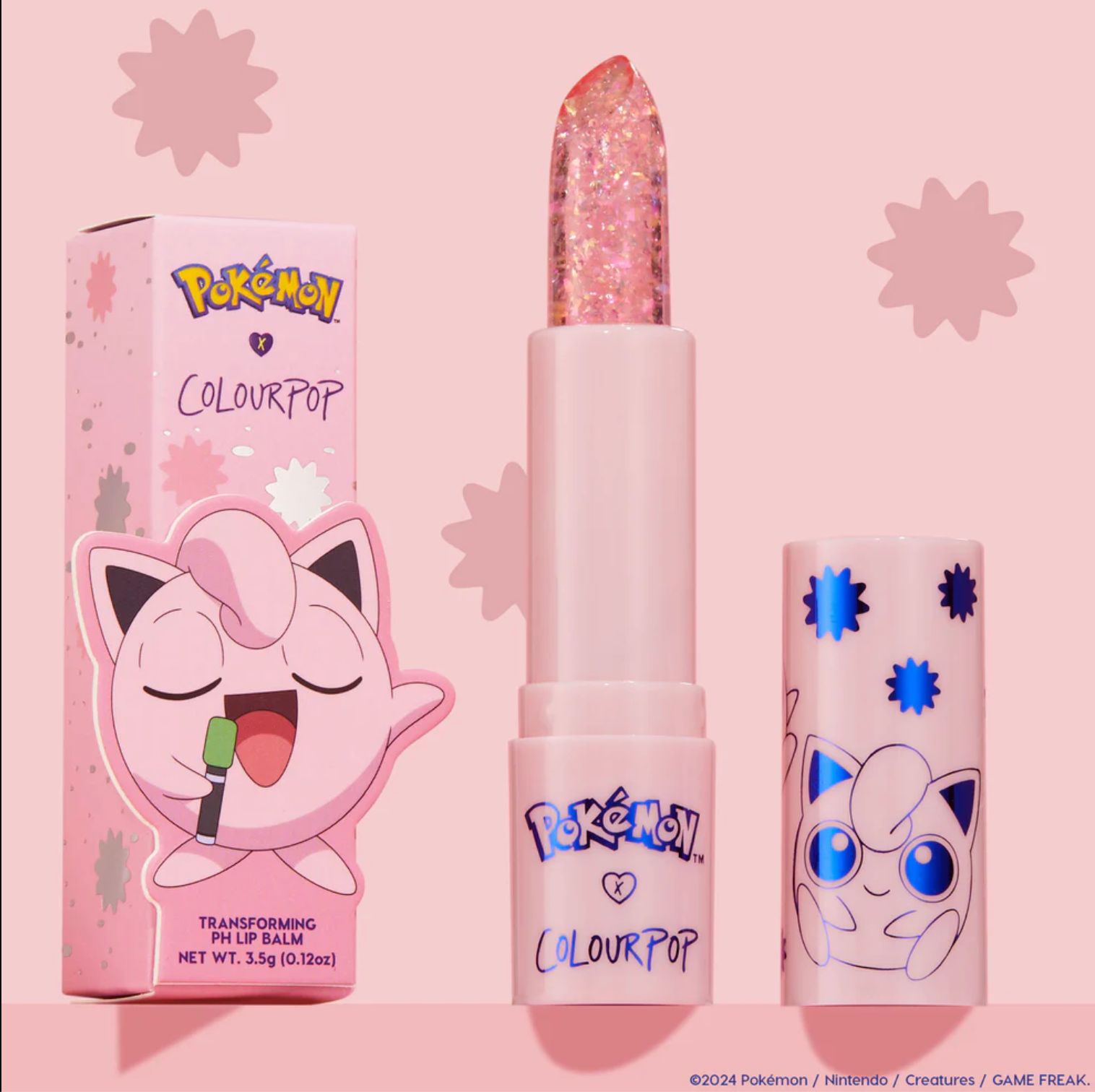 Pokémon x Colourpop : Transforming pH Lip Balm [Sing] (Jigglypuff) | eBay