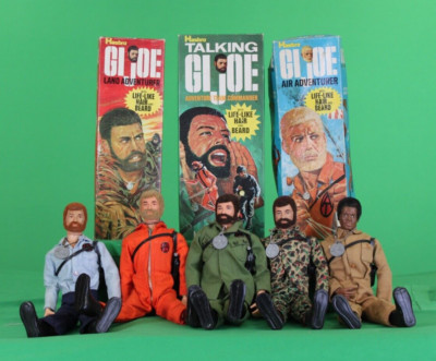 1970 Vintage GI Joe Adventure Team LOT (5) JOES & (3) BOXES MINTY RARE ...