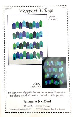 PATTERNS BY JEAN BOYD #PTN5003-147 WESTPORT VILLAGE QUILT | eBay