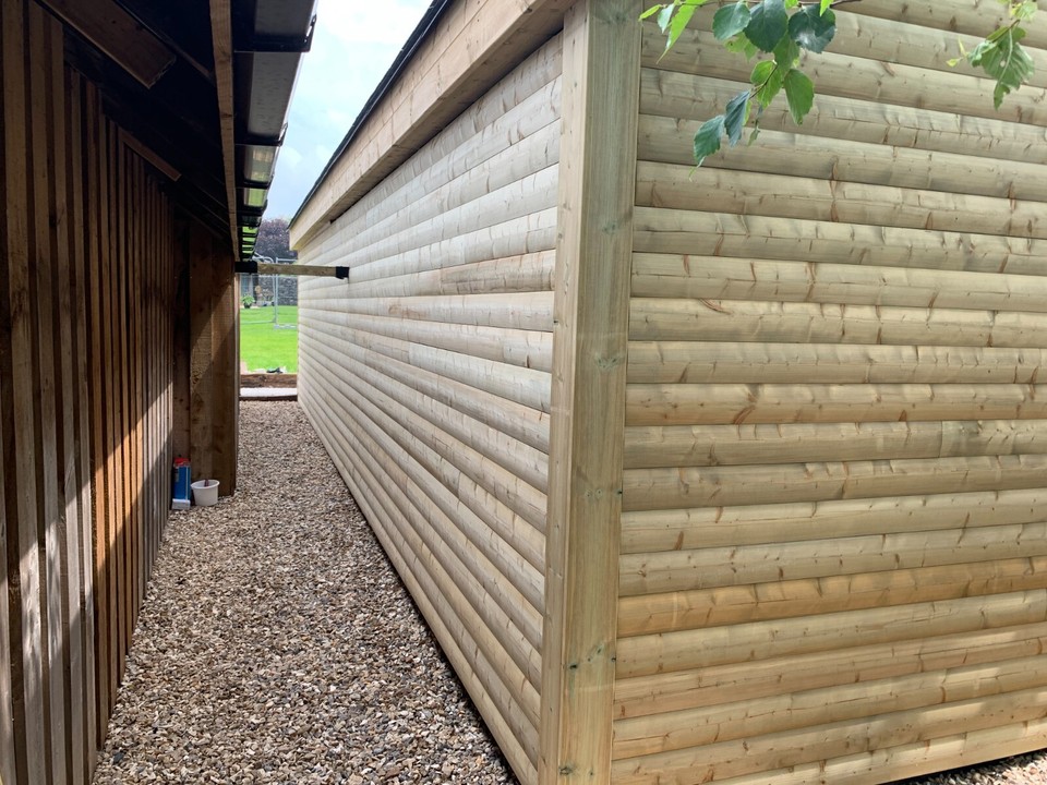 38x125 Double Tongue and Groove Loglap Shiplap Tanalised DIY Cladding ...
