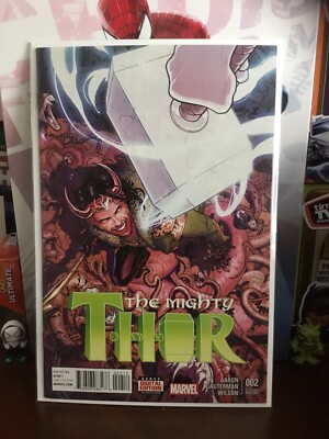 Marvel THE MIGHTY THOR #2 (2016) VF Jane Foster Vs. LOKI 2nd Printing ...