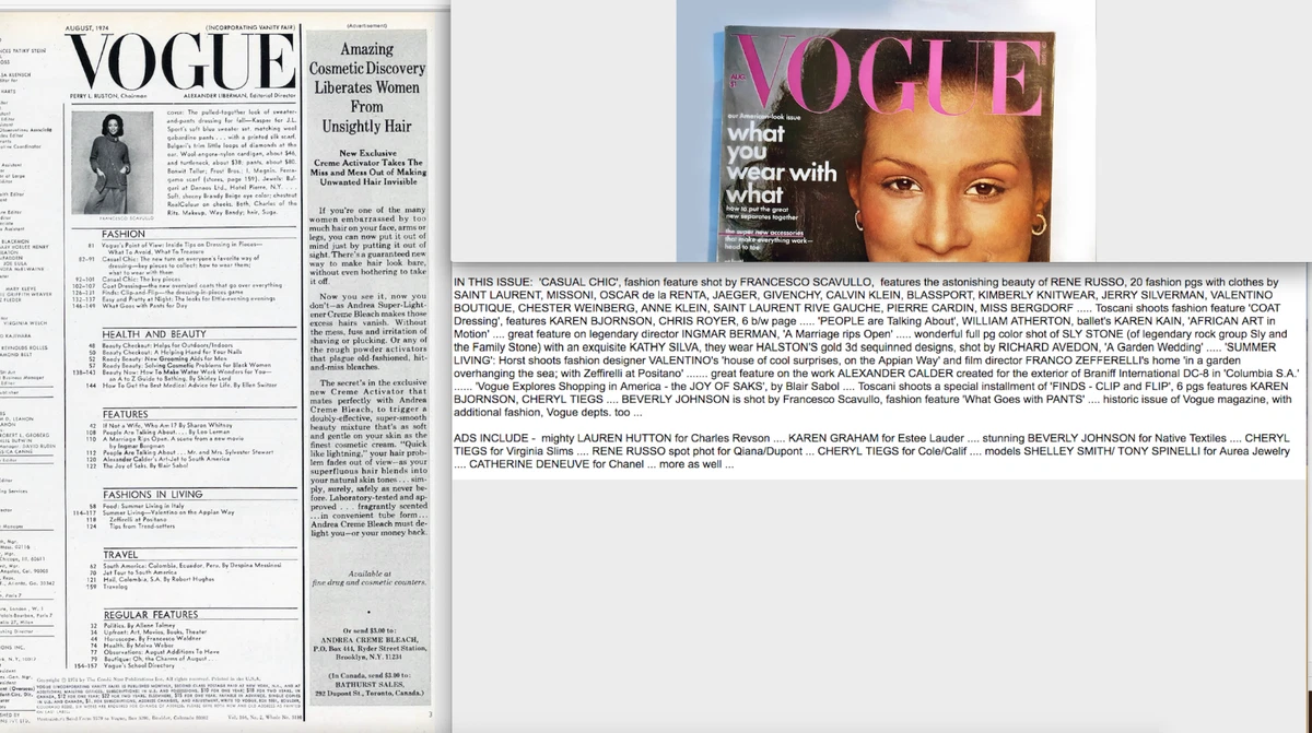 Vogue Magazine Articles