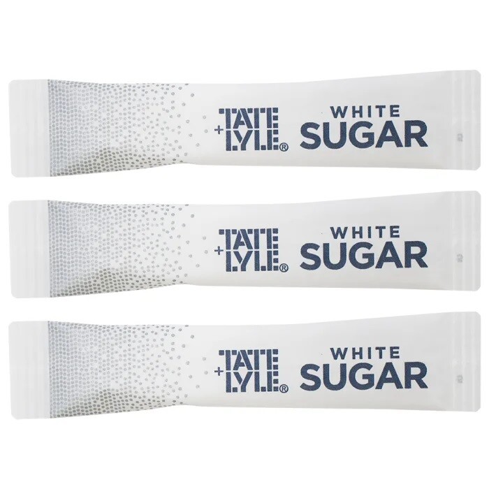 White Sugar Sticks - Sachets - Individual portions - 100 to 1000 ...